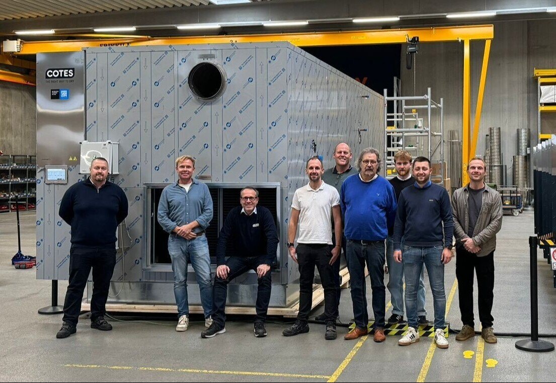 CTS BeNeLux and ABN Cleanroom technology choose Cotes Dry-air Solution ...