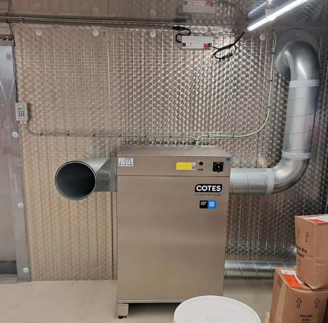 Tackling Humidity Challenges in Brewery Cold Rooms: A Case Story